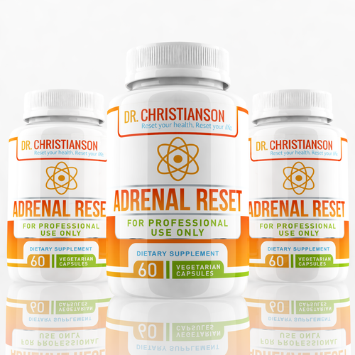 Beautiful Supplement Label | Product label contest