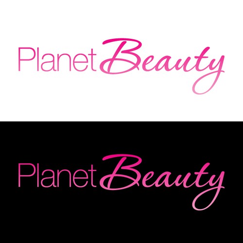 Planet Beauty Logo Cosmetics Makeup Beauty Store Hi Res Stock