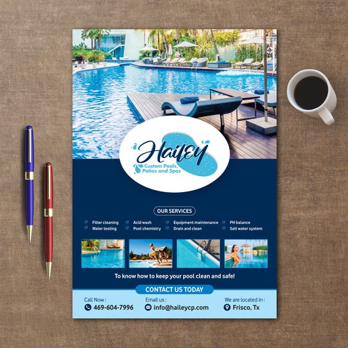 Designs | Pool Flyer | Postcard, flyer or print contest
