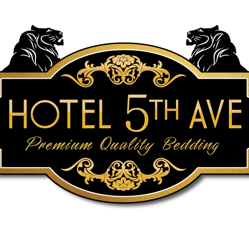 Hotel 5th Ave - Premium Quality Bedding - Logo for Company Brand | Logo ...