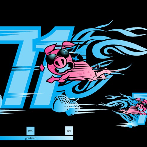 Race Car Number Design | Other Graphic Design contest