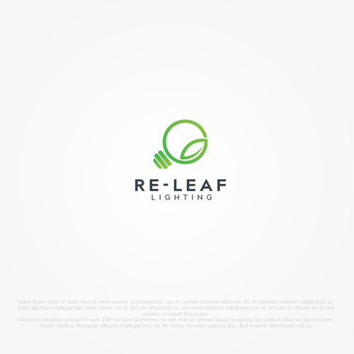 Designs | Re-LEAF Lighting logo | Logo design contest