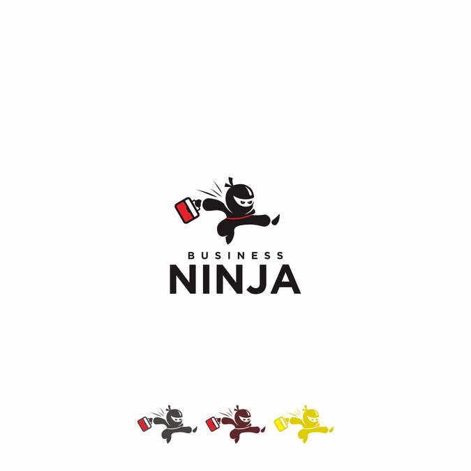 Business Ninja! Logo for fun start-up consulting company. | Logo design ...