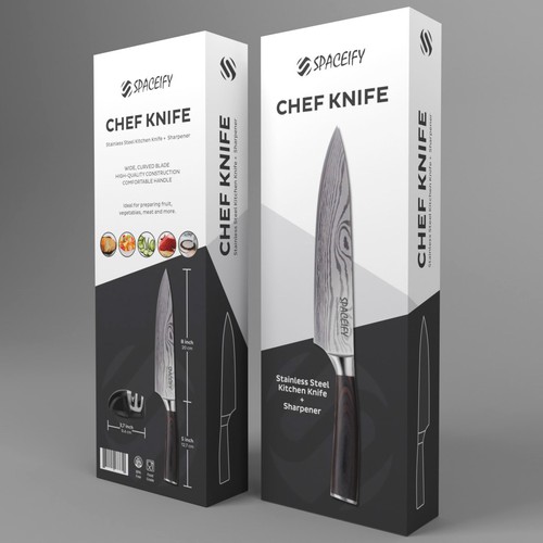 Designs | Kitchen knife to appeal cooking lovers | Product packaging ...