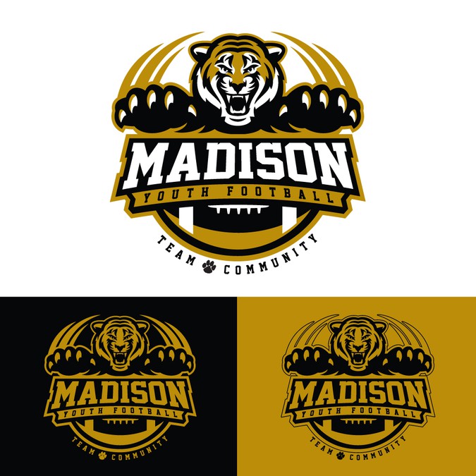 "Tiger Pride! Logo needed to help Madison Youth Football communicate ...