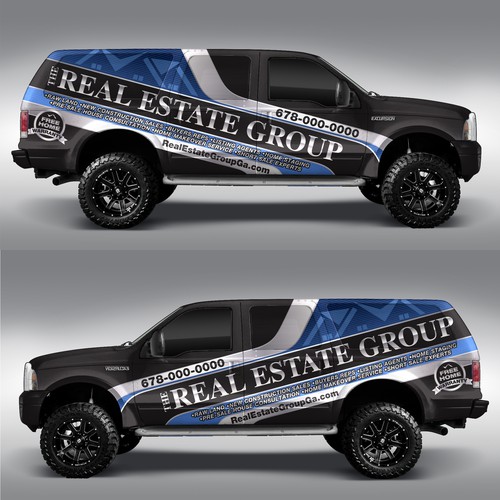 Designs | Real Estate Company | Car, truck or van wrap contest