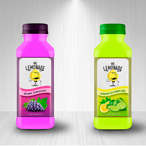 MR LEMONADE need stickers for new references | Product label contest