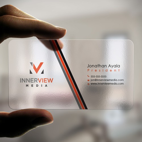 Designs | Business Card Design for InnerView Media | Business card contest