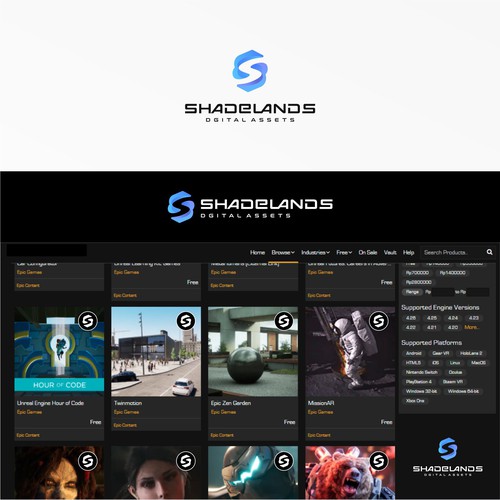 Designs | Design a memorable and eye-catching logo for a premium game ...