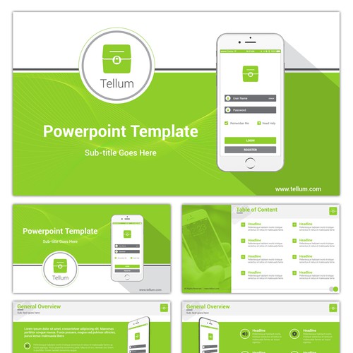 Design Software Startup Sales Presentation Template | PowerPoint ...