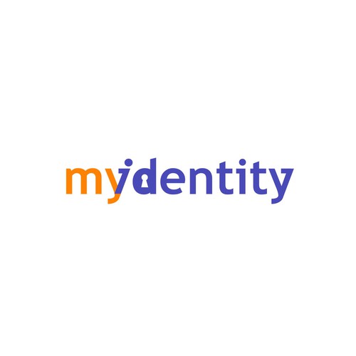 New Logo for 'mydentity', a fresh take on 'my identity' | Logo design ...