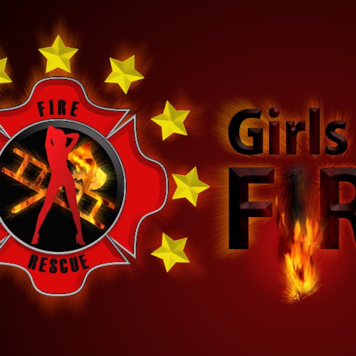 Girls on Fire - hot logo needed for female firefighters | Logo design ...