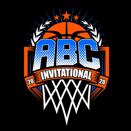 High School Basketball Tournament Logo