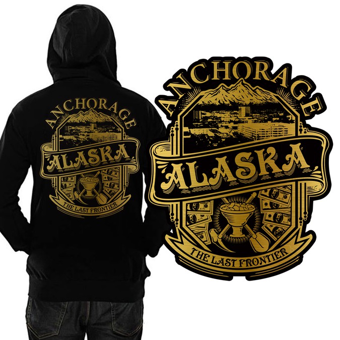 Clothing Design for Alaskan Clothing Brand "Northern Lights District ...