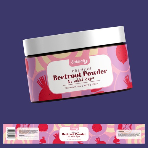 Designs | Design bold, bright, colorful superfood label | Product label ...