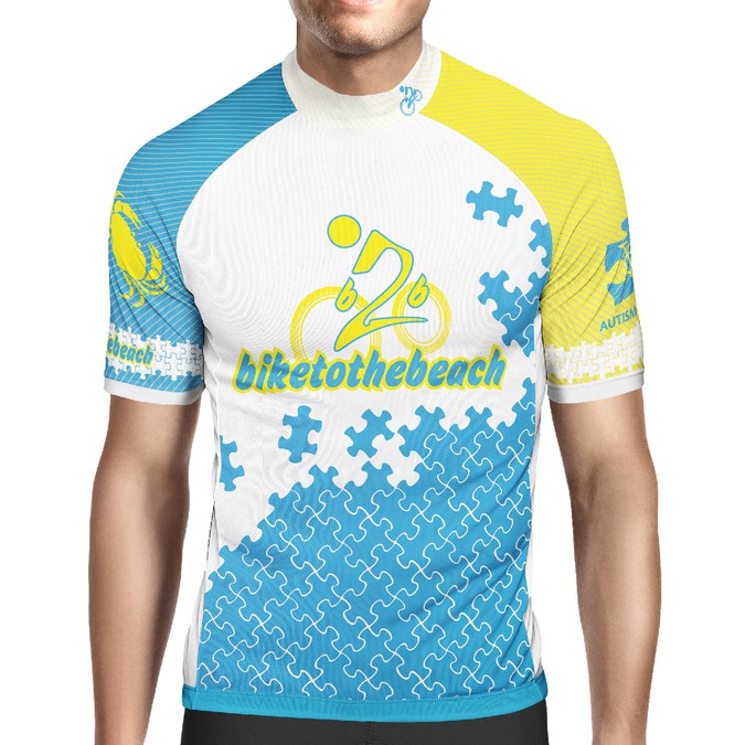 Custom Cycling Jersey for Autism Bike Ride | Clothing or apparel contest