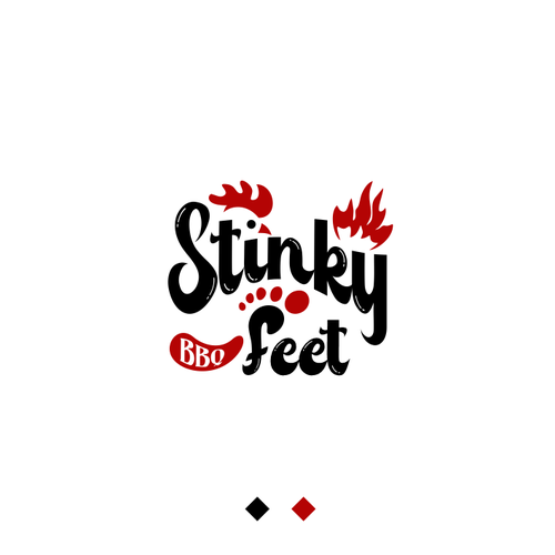 Designs | Stinky Feet BBQ Logo | Logo design contest