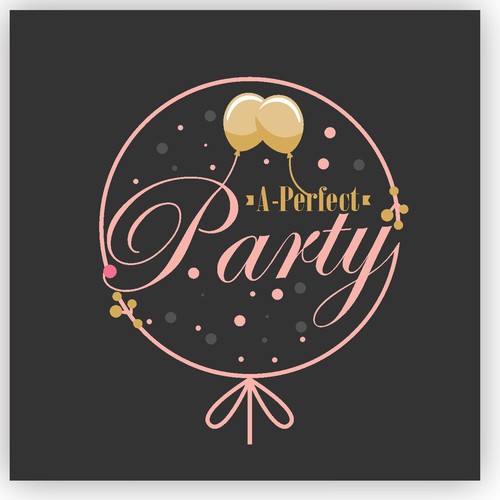 Party Event/Design company needing festive, but elegant look/logo ...