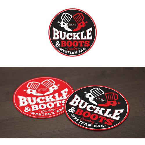 Buckle & Boots - Logo for a new Country Western Bar | Logo design contest