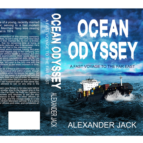 Beautiful Cargo Ships | Book cover contest