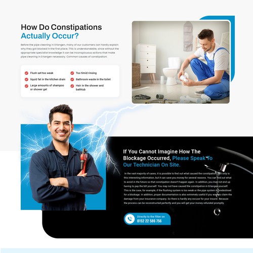 Designs | German plumber service needs new trustful converting ...