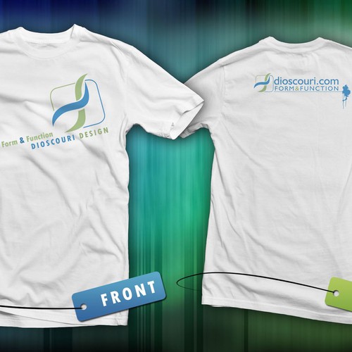 Fun, professional T-shirt for a web software development company ...