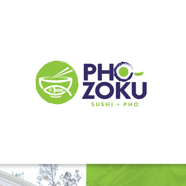 Pho-Sushi Restaurant Logo | Logo design contest