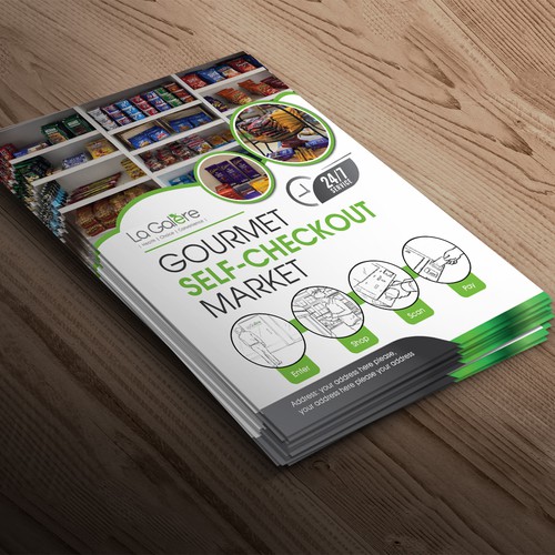 Designs | Gourmet Self-Checkout Market Flyer | Postcard, flyer or print ...