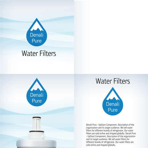 Designs | Design a logo and retail package for water filter brand with ...