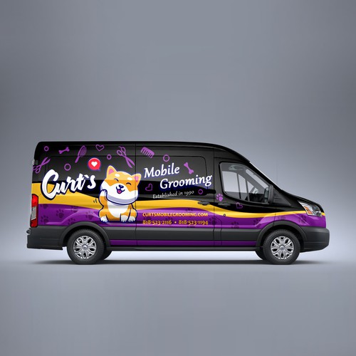 Designs | Mobile Grooming Truck Design | Car, truck or van wrap contest