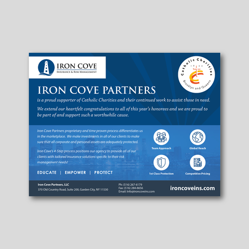 Journal Ads | Postcard, flyer or print contest