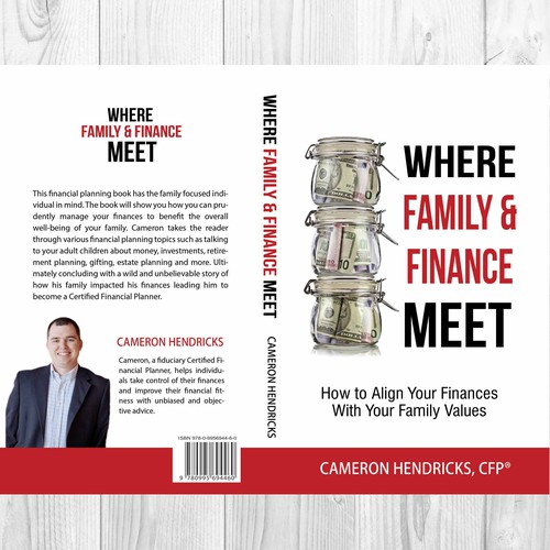 Book cover design for modern financial planning book | Book cover contest