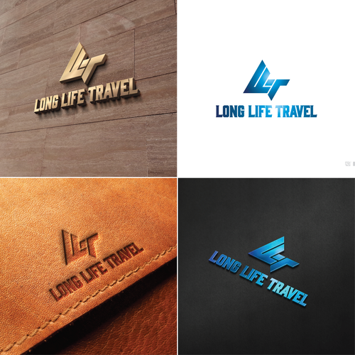 Designs | LLT LONG LIFE TRAVEL COMPANY | Logo design contest