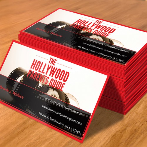 Hollywood Parents Guide Business Card | Business card contest