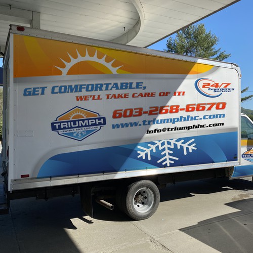 Designs | HVAC van wrap | Car, truck or van wrap contest