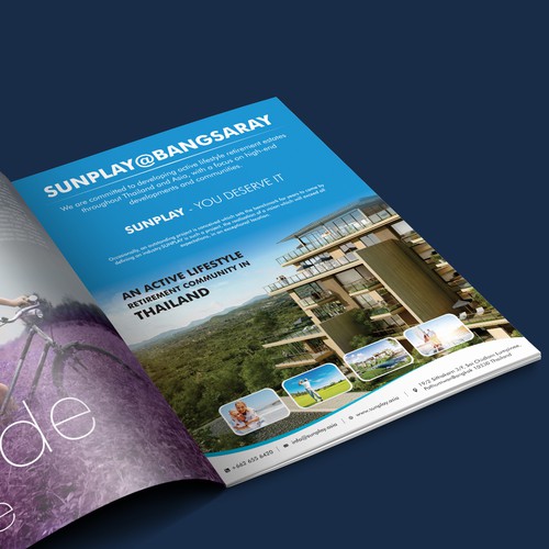 Single page magazine AD | Magazine cover contest