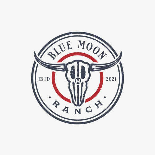 Designs | Blue Moon Ranch - Luxury AirBNB / Ranch | Logo design contest