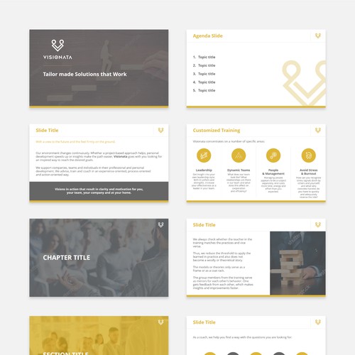 Who can design a modern catchy and interesting PPT template ...