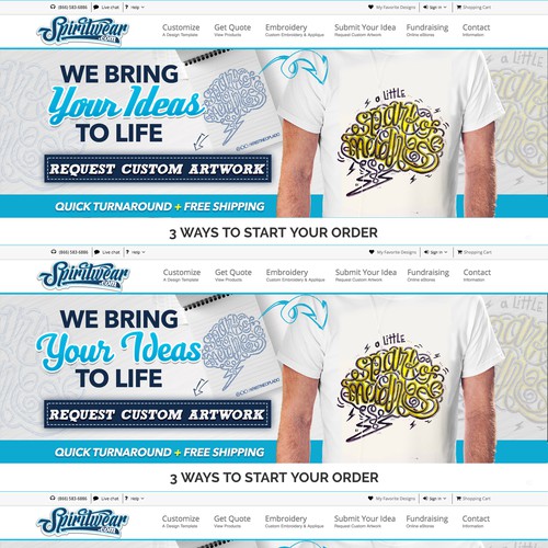 Inspiring Banner ad Contests - 99designs