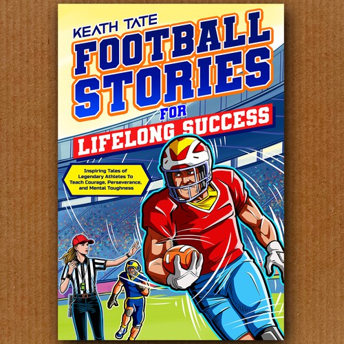 Designs | Illustration for American Football book cover design | Book ...