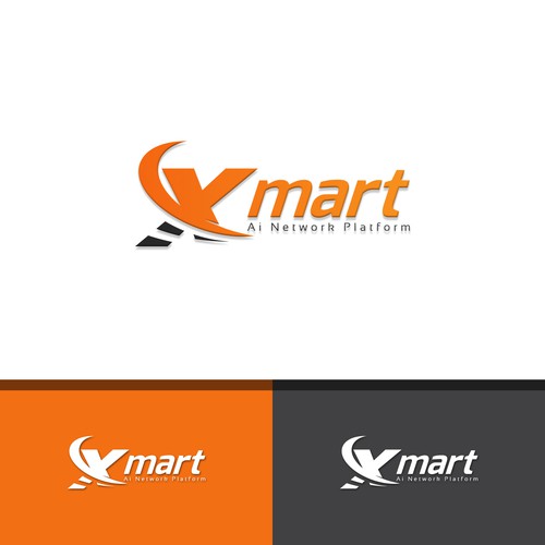 Create a logo for XMART -Artificial Intelligence Platform for wireless ...