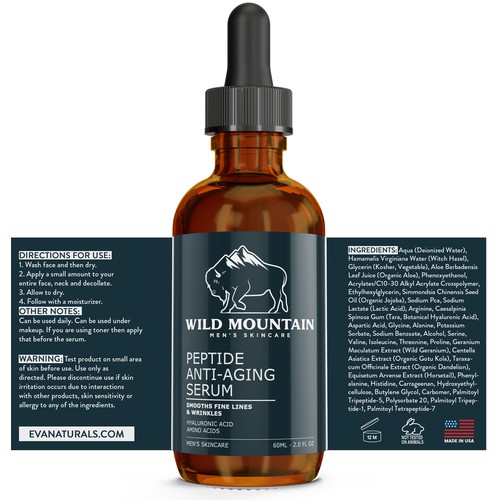 Designs | Eye Catching Label Design for Gritty Men's Skincare Brand ...