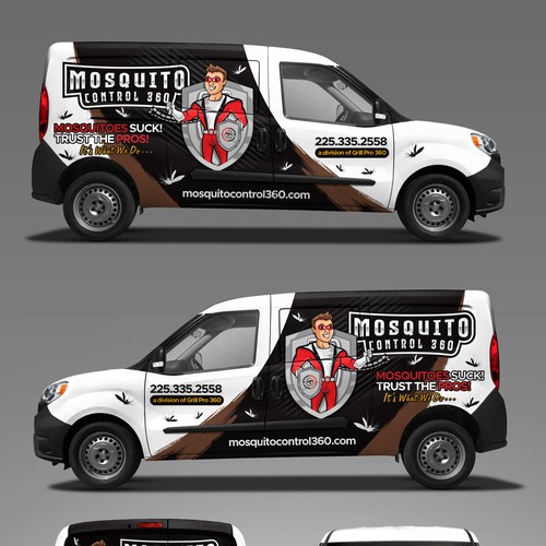 Designs | Cohesive vehicle wrap design for new company division | Car ...