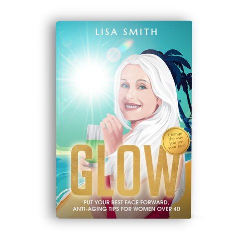 Designs | Hollywood Beauty Secrets for Women over 40 Book Cover Design ...