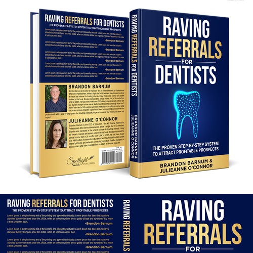 Designs | Book Cover - Raving Referrals for Dentists | Book cover contest