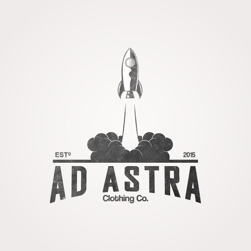 Create an inspiring, vintage clothing brand. Ad Astra! | Logo design ...