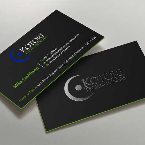 Design Business Card for Technology MSP | Simple & Memorable | Matches ...
