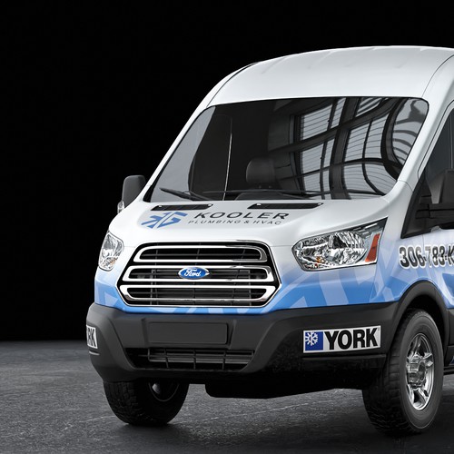 Designs | Head turning HVAC Transit Van | Car, truck or van wrap contest