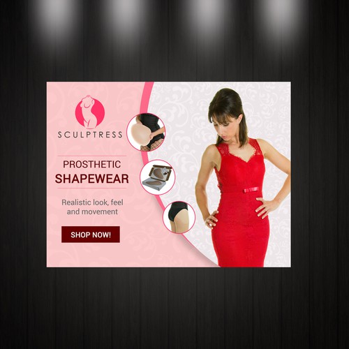Women's Shapewear Banner - Create a new look for our innovative fashion ...