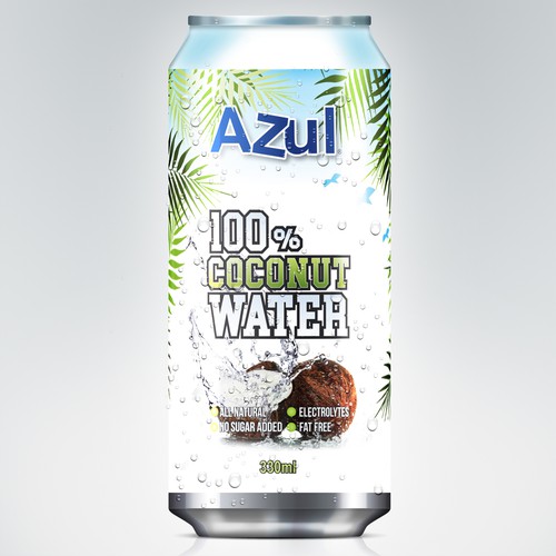 Looking for a Package Face Lift for Azul Pure Coconut Water | Product ...